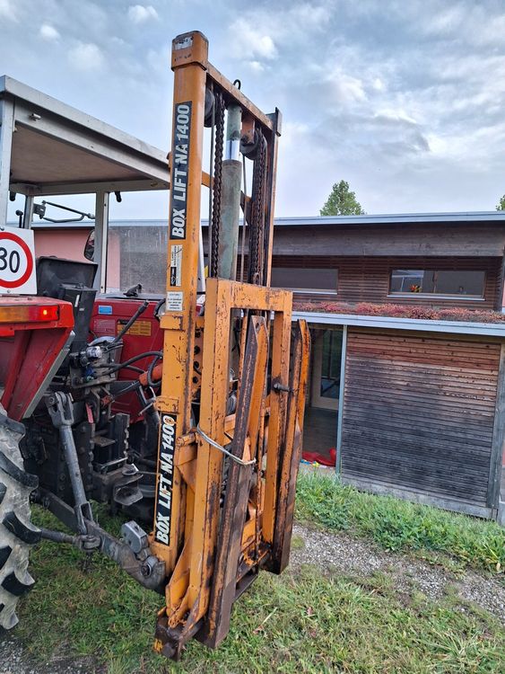Heckstapler Stapler Gabelstapler Hecklader Hoflader Traktor (Gebraucht ...