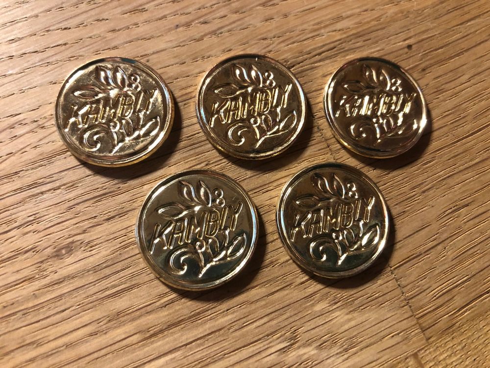 7 Kambly Jetons (Gebraucht) in Vilters für CHF 15 – mit Lieferung auf Ricardo kaufen