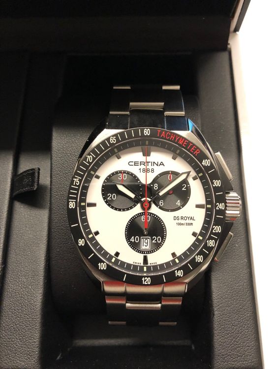 Certina DS Royal Chronograph (Neu und originalverpackt) in Grenchen für CHF 300 – nur Abholung ...