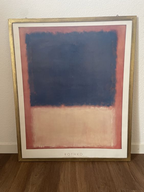 Rothko-Poster in Rahmen ohne Glas (Gebraucht) in Burgdorf für CHF 9 ...