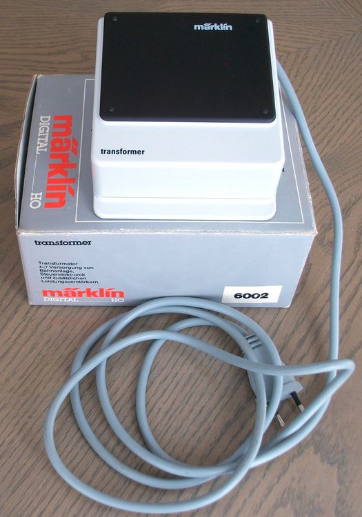 Märklin Transformator 6002; 230 V, 52 VA; OVP (Neu und originalverpackt ...
