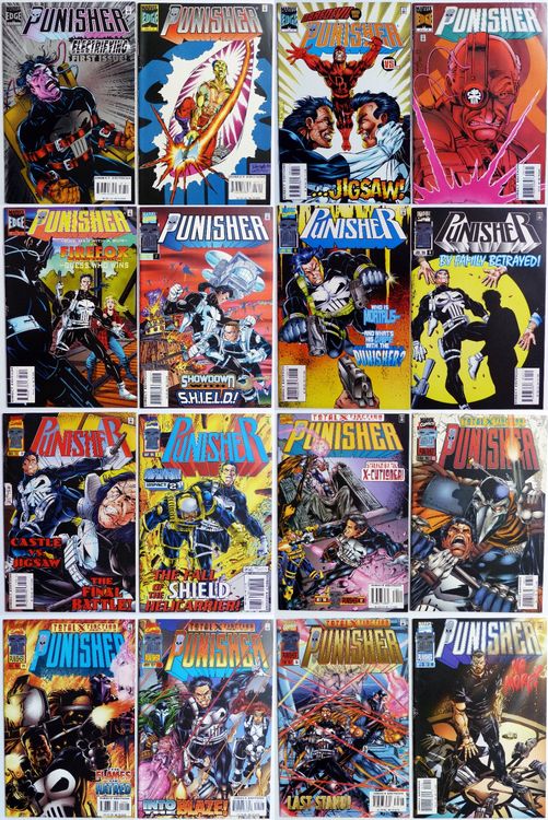 THE PUNISHER MARVEL EDGE 1-18 3RD SERIE 16 COMICS 1995 | Kaufen auf Ricardo