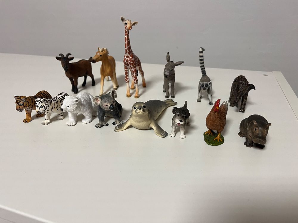 Schleich Figuren Set, 14-teilig und drei andere Figuren (Gebraucht) in ...