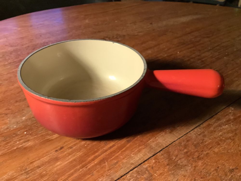 Petit Caquelon à fondue LE CREUSET vintage | Kaufen auf Ricardo