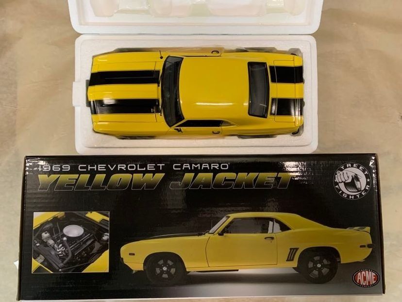Chevrolet Camaro 1969 Yellow Jacket 1:18 | Kaufen auf Ricardo
