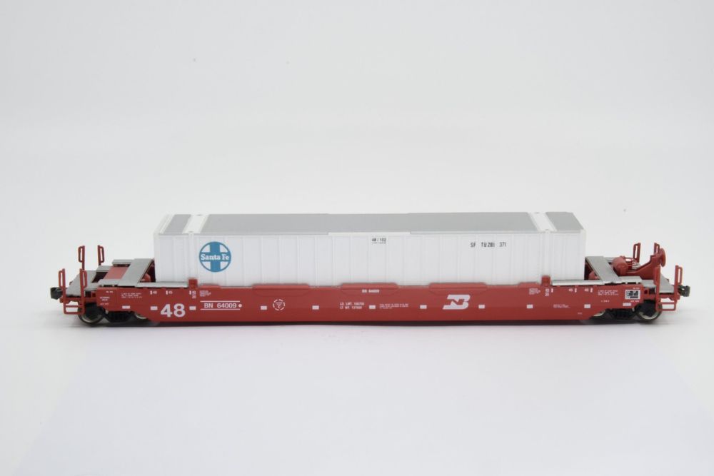 Walthers - 2 Stück Well Cars mit Container DTTX & BN | Kaufen auf Ricardo