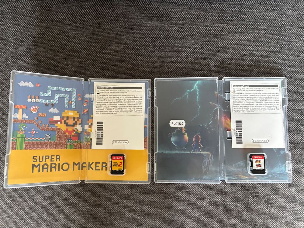 Super Mario Maker 2 und Super Mario 3D World Nintendo Switch (Gebraucht ...