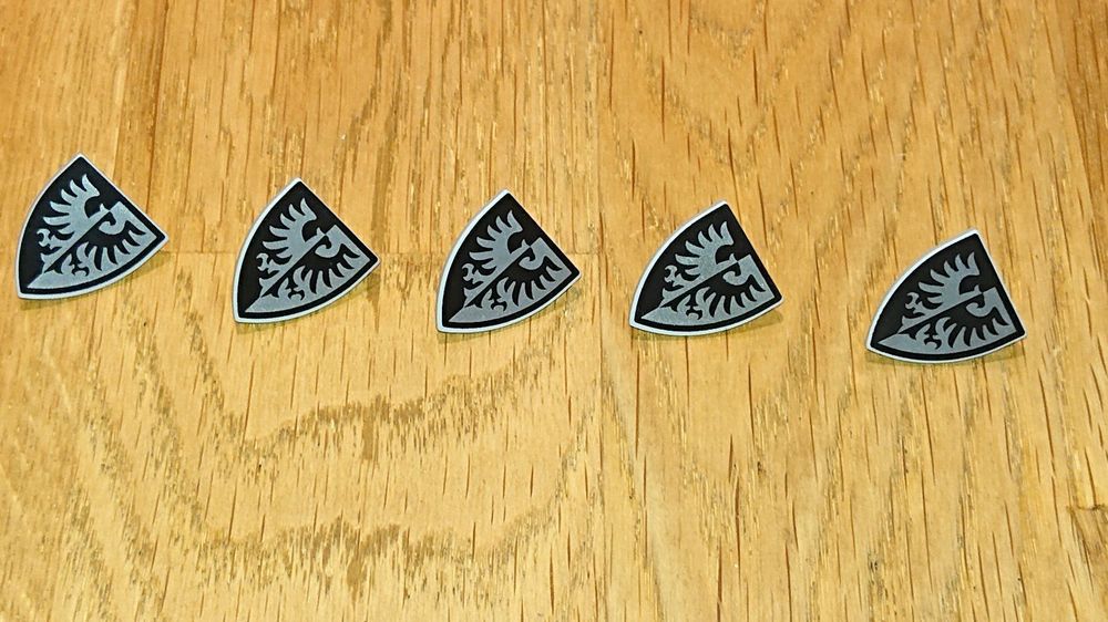 Lego Castle-Ritter Black Falcons Schild (Neu und originalverpackt) in ...