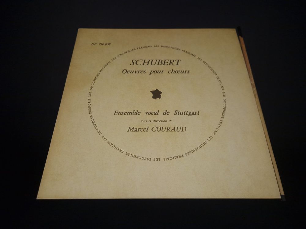 LP - Schubert Chorwerke - Marcel Couraud [Rarität] (Gebraucht) in Basel ...