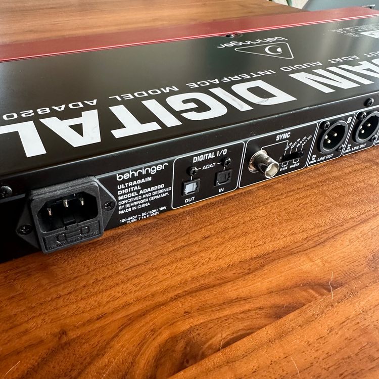 Behringer ULTRAGAIN ADA8200 (Gebraucht) in Gerlafingen für CHF 115 ...