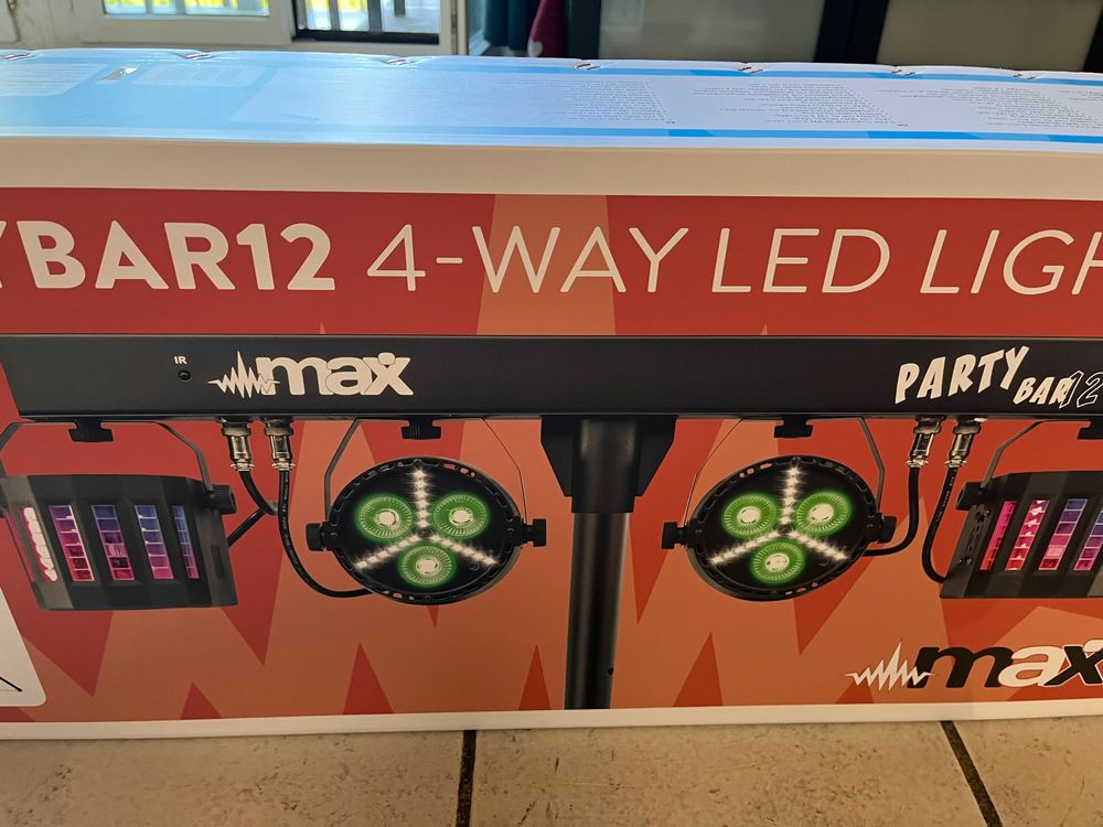 MAX Partybar 12 LED-Light (Neuwertig) (Gebraucht) in Diegten für CHF ...