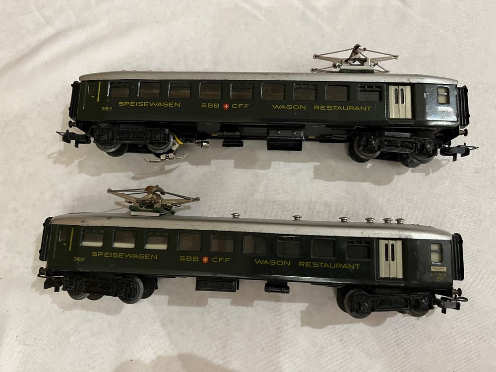 Märklin 348/2 Leichtschnellzug Speisewagen SBB Blech (Gebraucht) in Schlieren für CHF 30 – mit ...