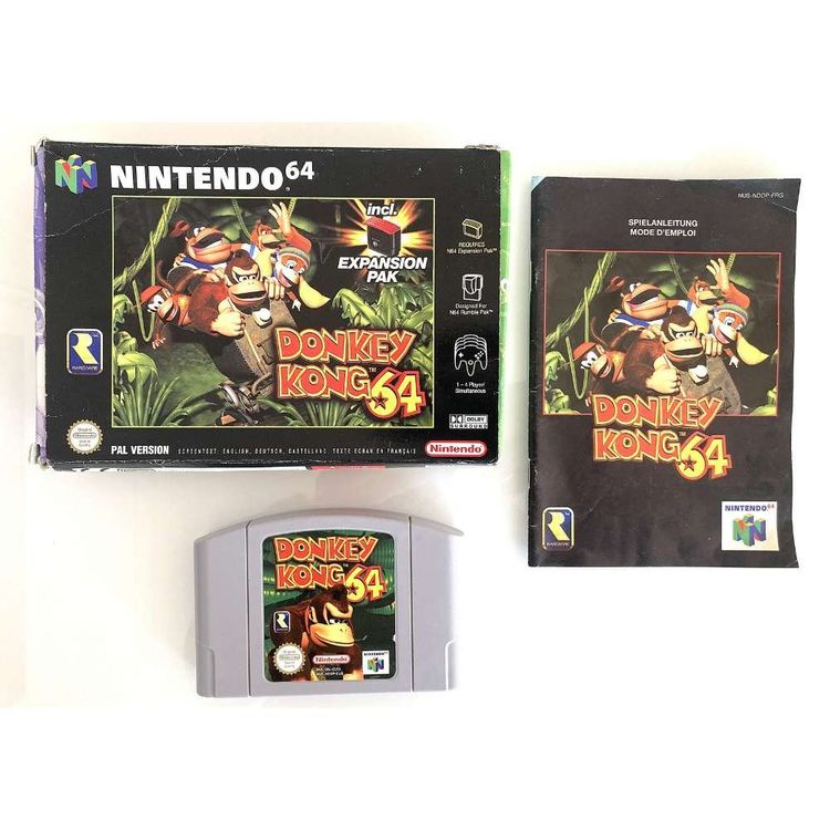 Donkey Kong 64 - N64 mit OVP | Kaufen auf Ricardo