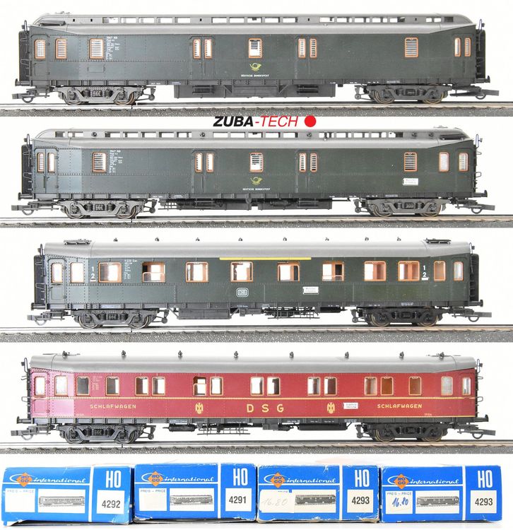 Roco 4x Hechtwagen der DB, H0 GS, mit OVP | Kaufen auf Ricardo
