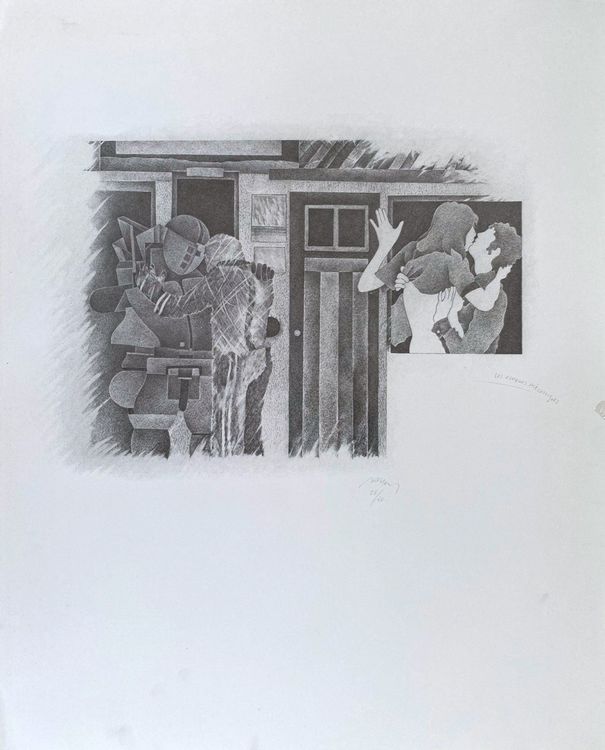 Urs Dickerhof Lithografie 70er-Jahre (Gebraucht) in grenchen für CHF 140 – mit Lieferung auf ...