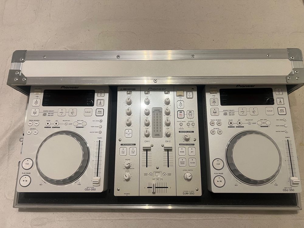 Pioneer CDJ 350 DJM 350, White (Limited Edition) (Neu (gemäss ...