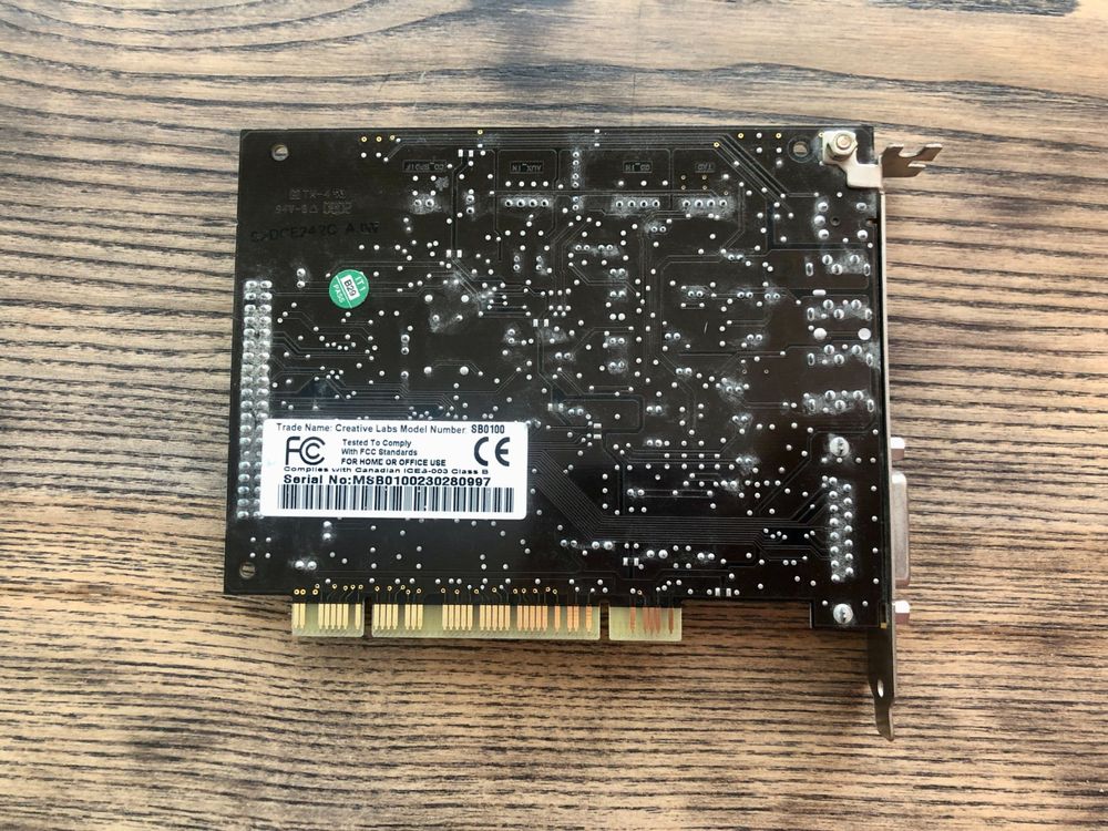 Soundkarte Creative Sound Blaster Live! 5.1 SB0100 (Gebraucht) in ...