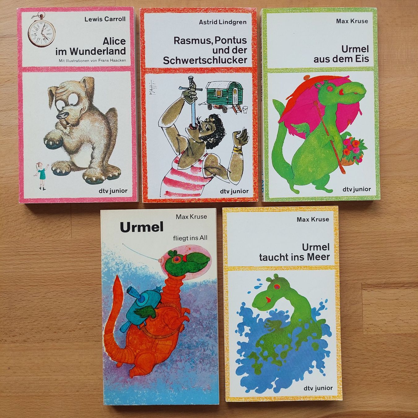 Kinder-Taschenbücher Max Kruse Astrid Lindgren Lewis Carroll (Gebraucht ...