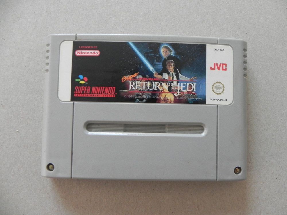 Super Nintendo SNES Game Retour of Jedi Star Wars (Gebraucht) in ...