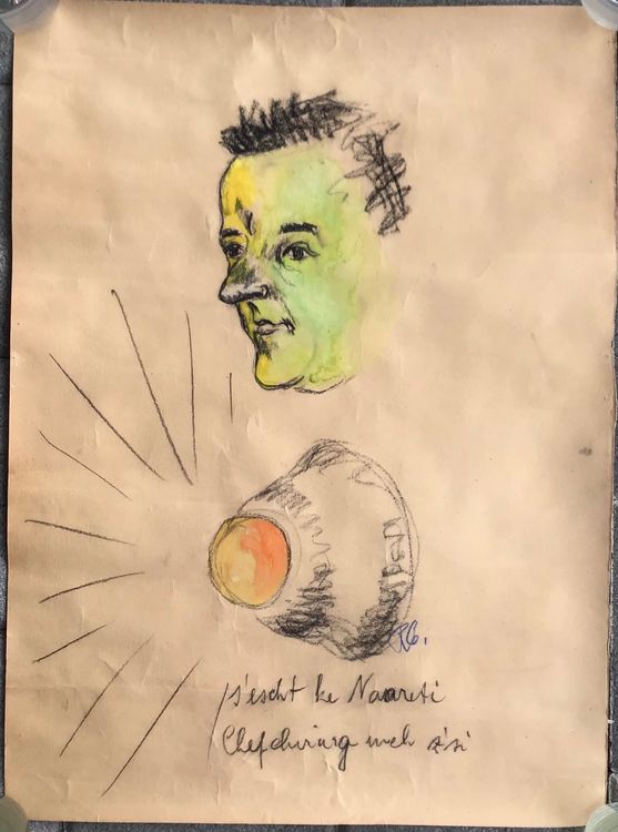 Sehr Interessante Mischtecknik Unleserlich Signiert (Gebraucht) in Root für CHF 15 – mit ...