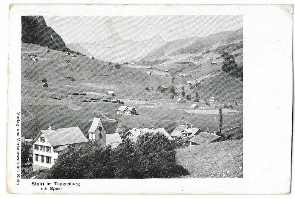 STEIN Toggenburg: Teilansicht 1911 (Gebraucht) in Engelburg für CHF 22 – mit Lieferung auf ...