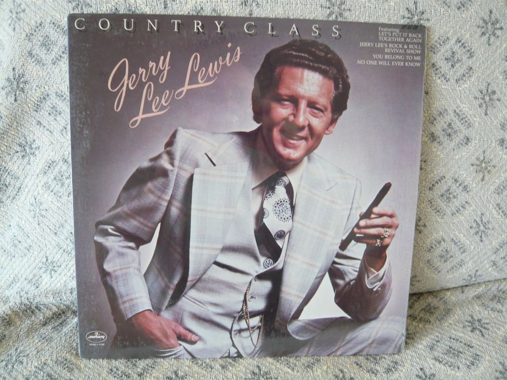 LP JERRY LEE LEWIS COUNTRY CLASS SRM 1-1109 US PRESS (Gebraucht) in ...