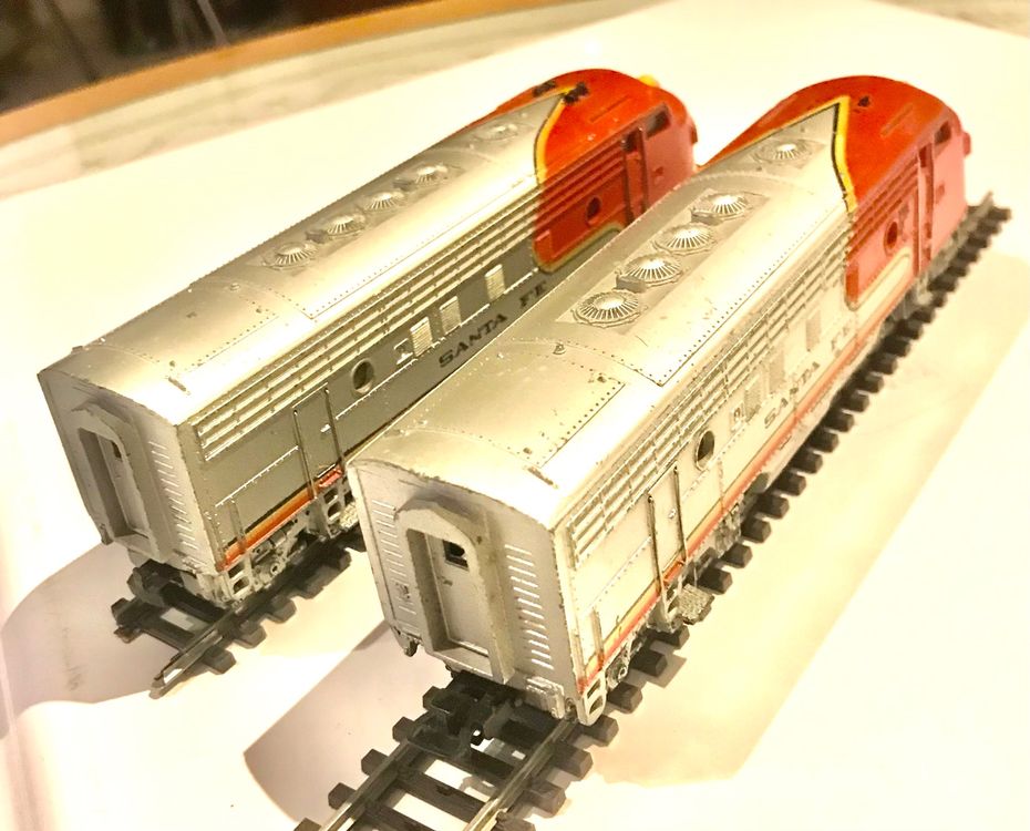 Märklin 3060/4060 Santa Fe EMD F7 H0 AC Guss Insidermodell (Gebraucht ...