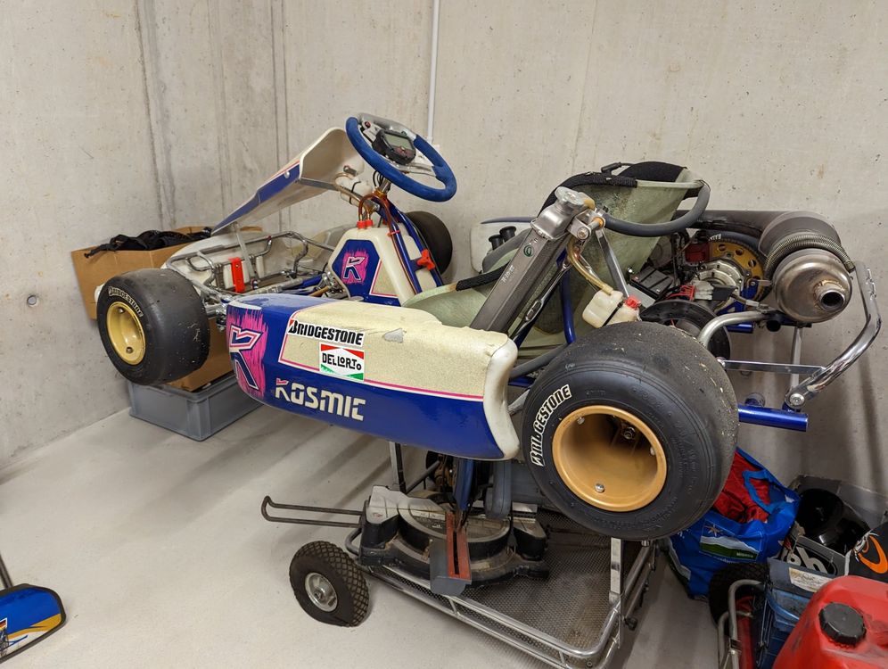 Rennkart 125 ccm vortex Rok inkl. Roll Wagen (Gebraucht) in Uster für ...