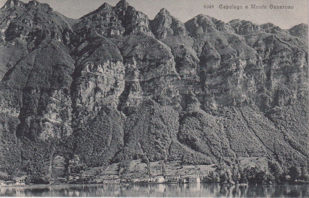 AK Capolago e Monte Generoso, inizio 1900. (Gebraucht) in Riva San ...