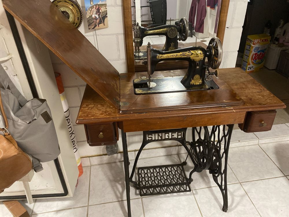 Antike Singer Nähmaschine | Kaufen auf Ricardo