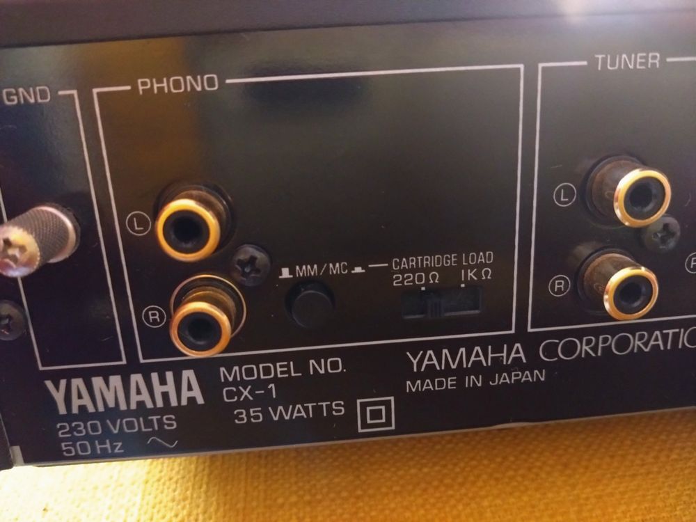 Yamaha CX-1 Pre-Ampl. - Phono MM/MC - Headphones - Pre-Out (Gebraucht ...