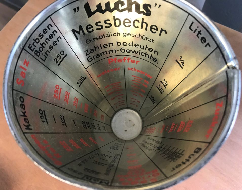 Antiker Messbecher LUCHS - vintage 50er-Jahre sehr schön! (Gebraucht ...