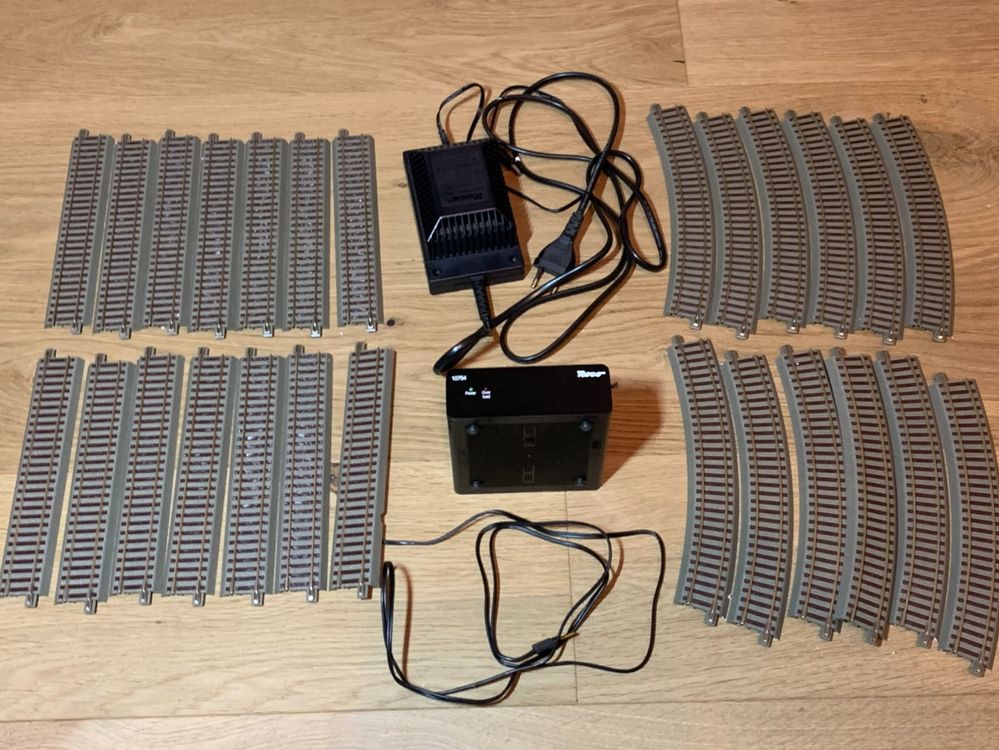 GEOLINE ROCO Transfo + Centrale digital + 26x Gleise / rails | Kaufen ...