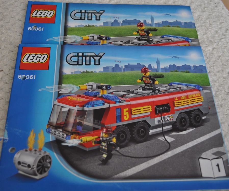Lego City Feuerwehr 60061 Löschfahrzeug | Kaufen auf Ricardo