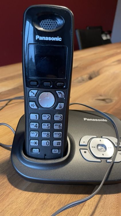 Panasonic Schnurlostelefon DECT Telefon mit Anrufbeantworter (Gebraucht) in Zürich für CHF 5 ...