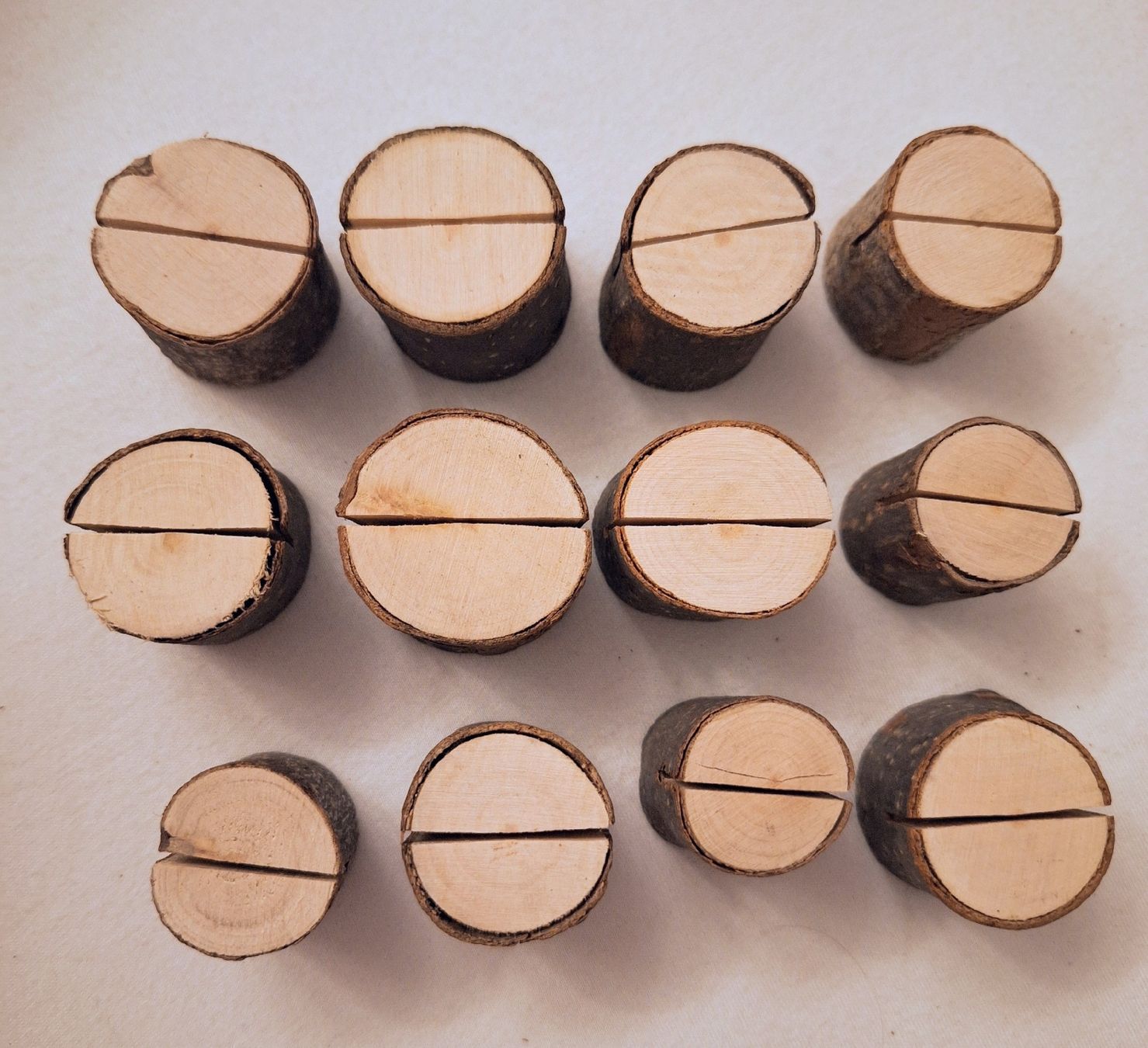 Rustic Wooden Place Card Holders, 12 Pieces (Gebraucht) in Volketswil ...