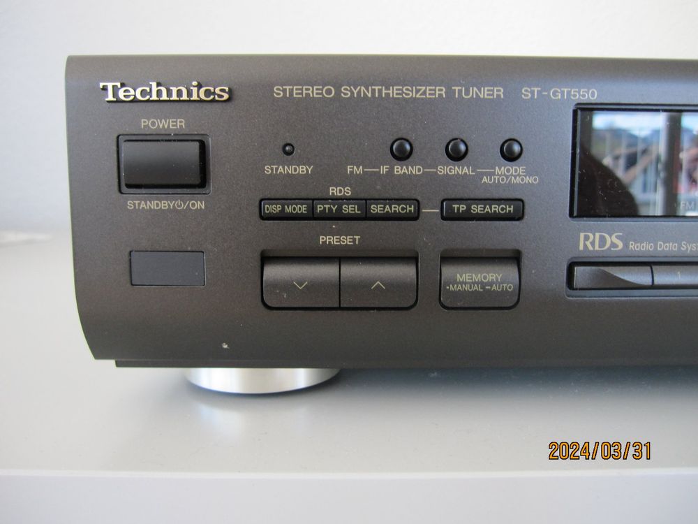 Technics Stereo Synthesizer Tuner ST-GT550 (Gebraucht) in Altendorf für ...