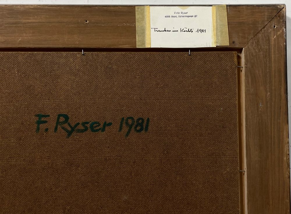 Fritz Ryser (1910-1990) Gemälde (Gebraucht) in Root für CHF 100 – mit ...