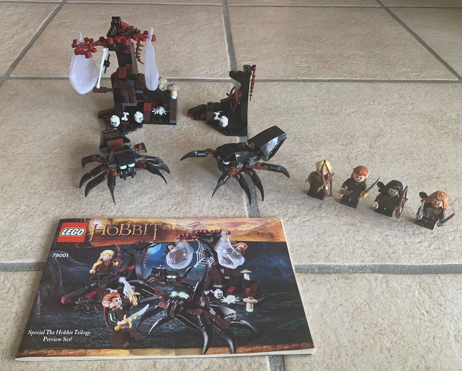 LEGO 79001 - The Hobbit - Flucht vor den Mirkwood Spinnen (Gebraucht ...
