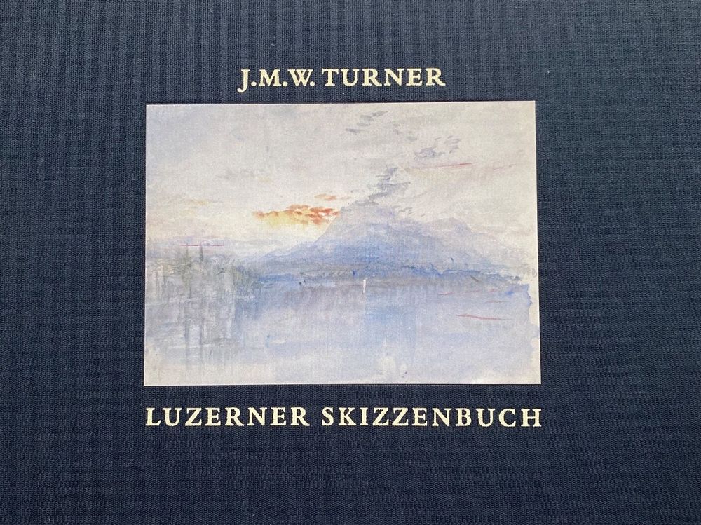 J.M.WILLIAM TURNER. Kunstmuseum Luzern. Thun monet twombly | Kaufen auf ...