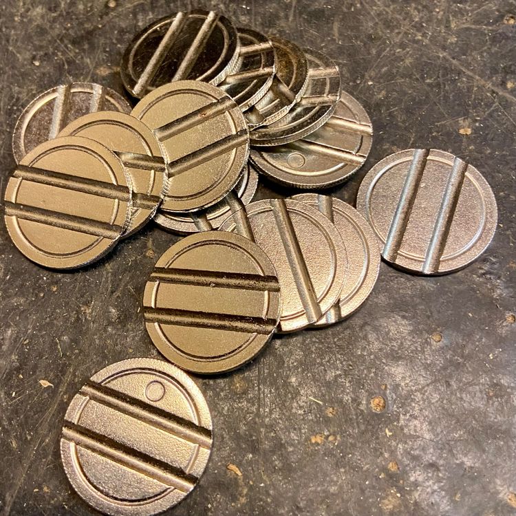 Jetons Token Münzen für Kaffeeautomat, ca. 350 Stück (Gebraucht) in ...