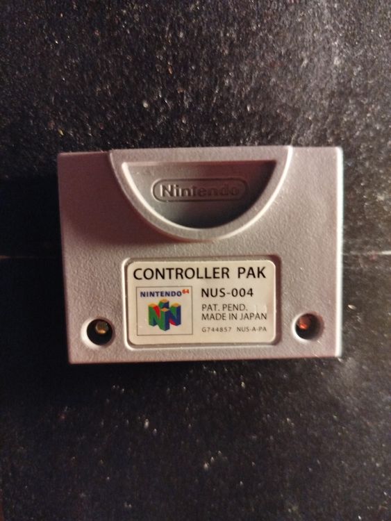 N64 Controller Pak Speicherkarte Modul Nintendo 64 (Neu (gemäss Beschreibung)) in für CHF 14.9 ...