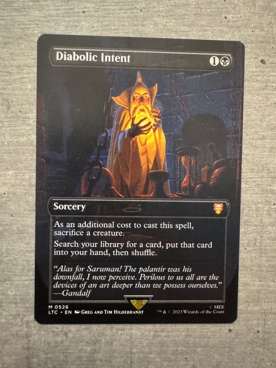 Borderless Diabolic Intent The Lord of the Rings Holiday (Neu (gemäss ...