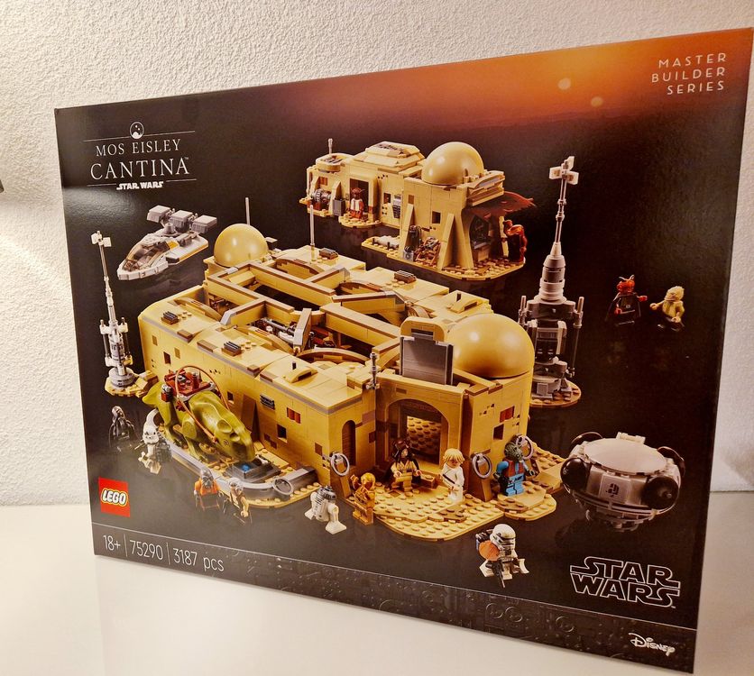 Lego 75290 Star Wars Mos Eisley Cantina Neu in Top Zustand | Kaufen auf ...
