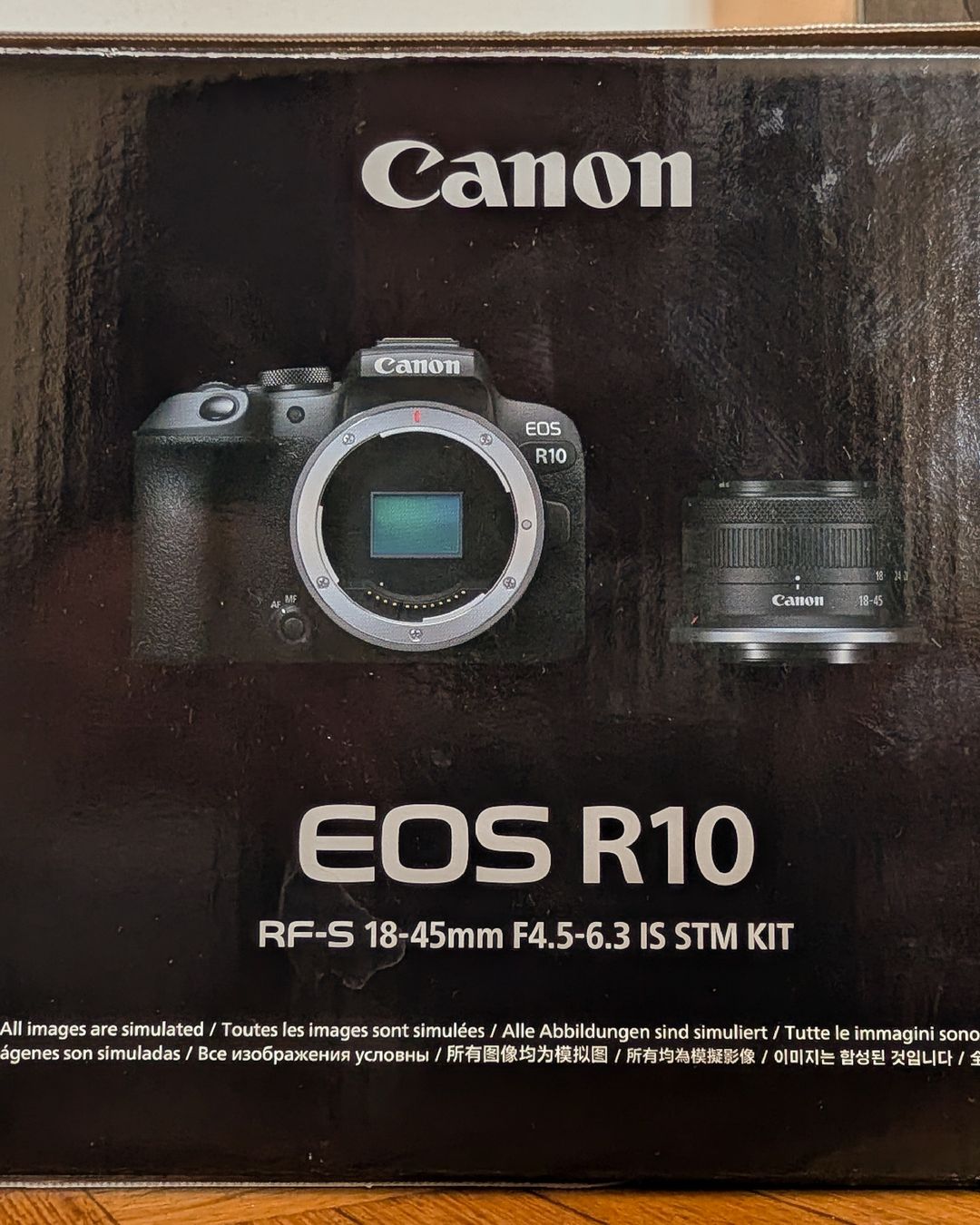 Canon EOS R10 mit RF-S 18–45mm – Garantie bis 02.10.2026 (Neu (gemäss ...