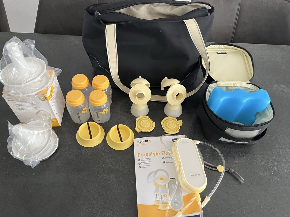 Medela elektrische doppelmilchpumpe (Neu (gemäss Beschreibung)) in Riehen für CHF 75 – mit ...