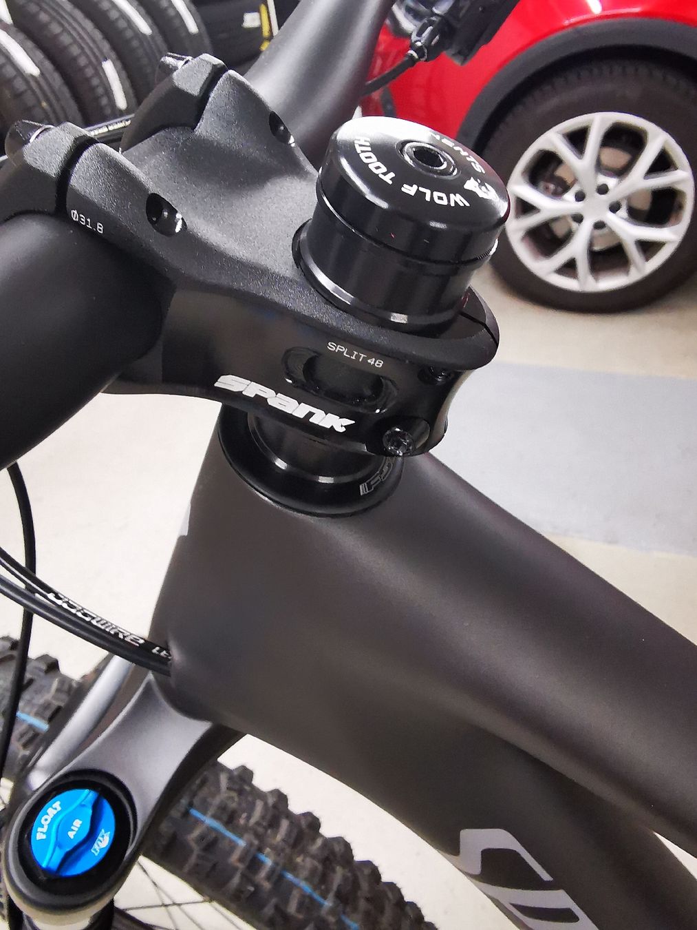 Spank Split MTB Vorbau 31.8, Länge 48mm. 📢 Ready to race! (Gebraucht ...