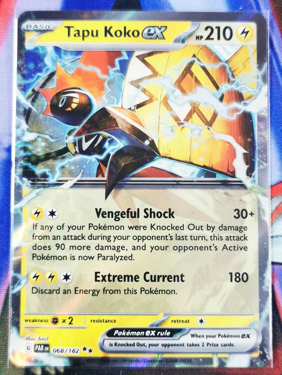 Pokemon Tapu Koko ex 068/182 Paradox Rift EN | Kaufen auf Ricardo