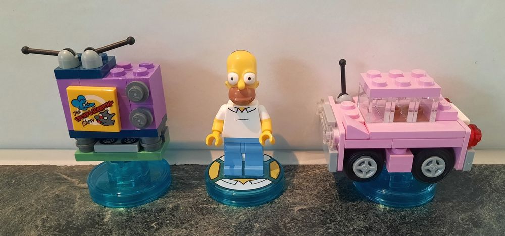 LEGO DIMENSIONS Level Pack The Simpsons (71202) für Wii U (Gebraucht ...