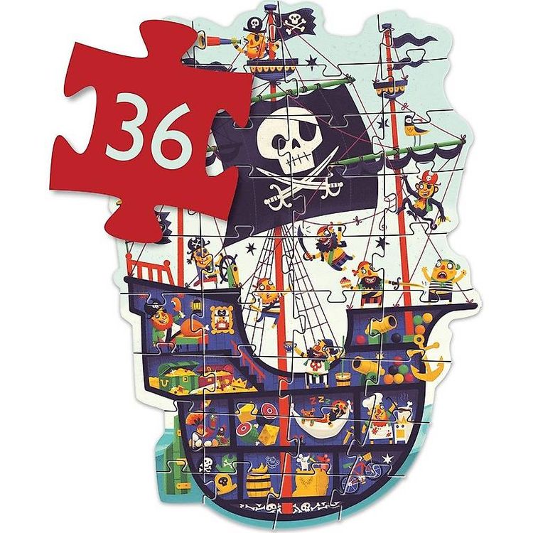 Puzzle gigante La nave dei pirati (Usato) a Sessa per CHF 10 – solo ...